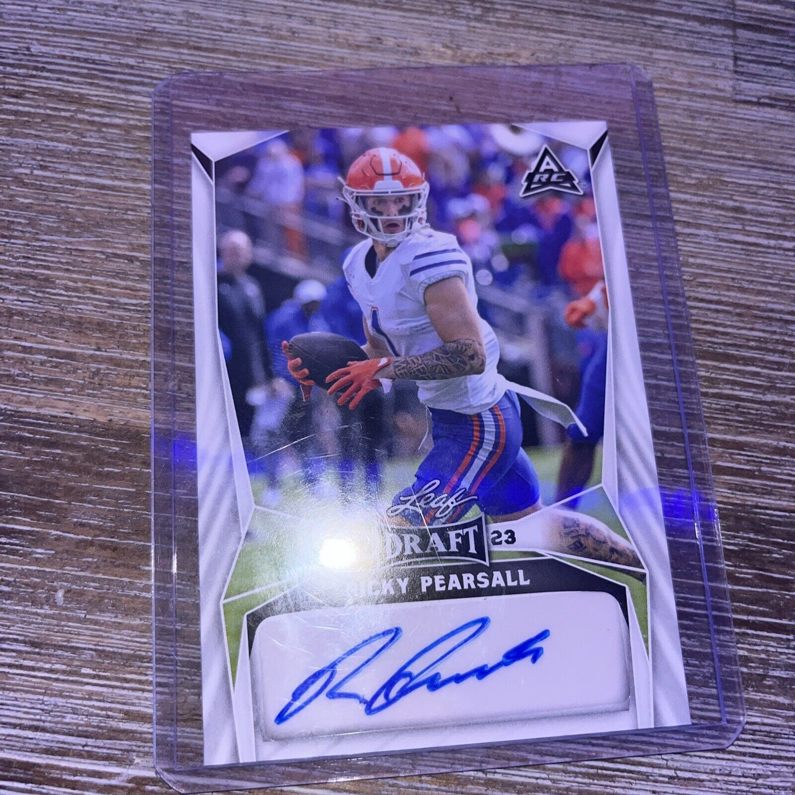 2023 Leaf Draft Ricky Pearsall Auto Amateur Rookie Card #BA-RP1 ...