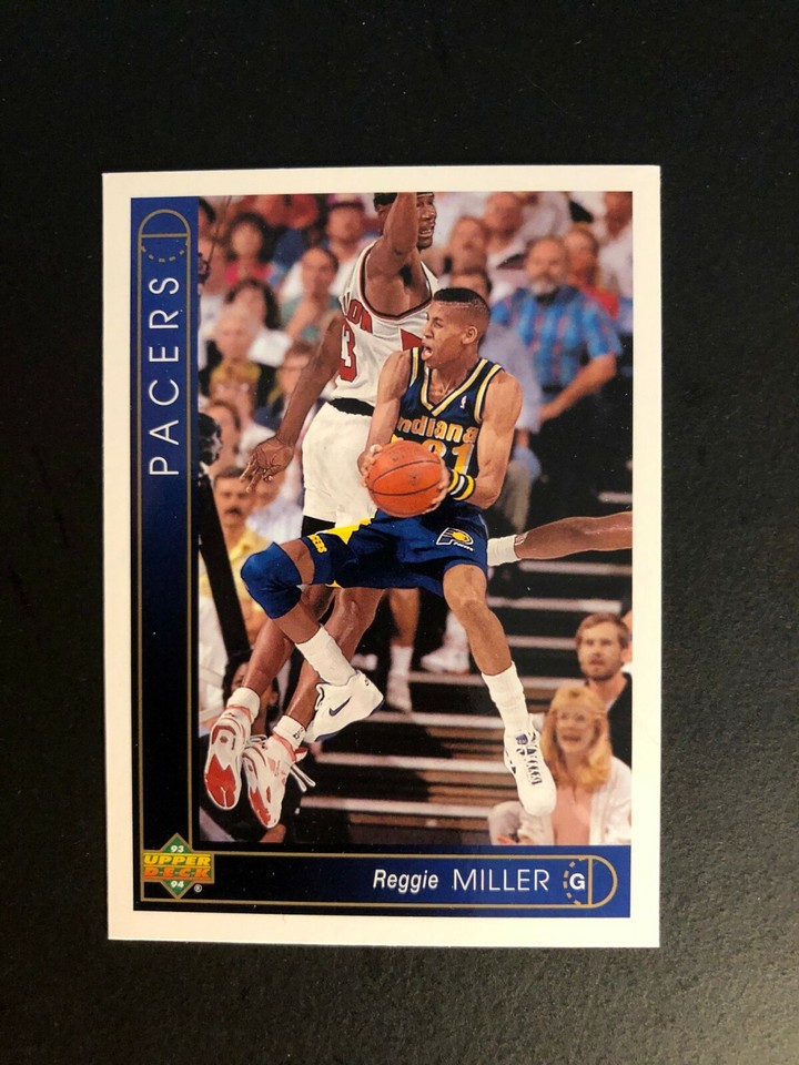 1993 REGGIE MILLER Upper Deck Basketball Card # 309 Made in USA | eBay
