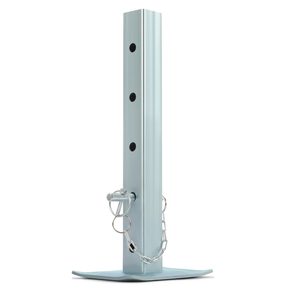 8000lbs Jack Stand Drop Leg Foot Pad For Square Jacks W/ 2'' Tube ...