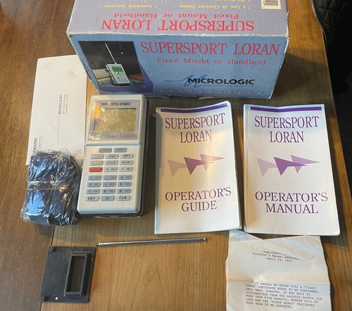 MICROLOGIC SuperSport LORAN Navigator 111-0100-4002 | eBay