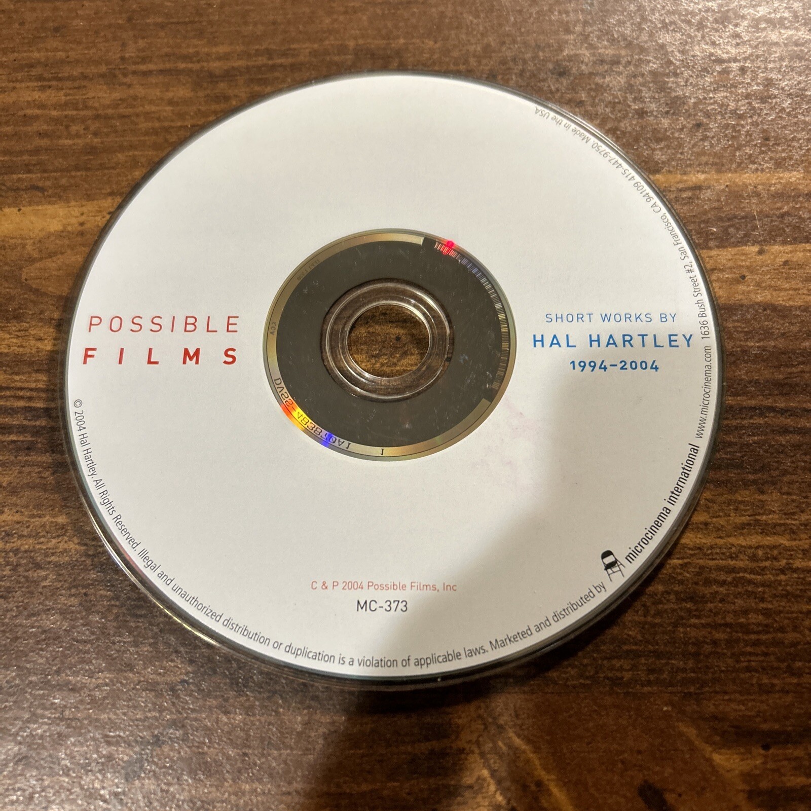 Possible Films - Hal Hartley (DVD) for sale online | eBay