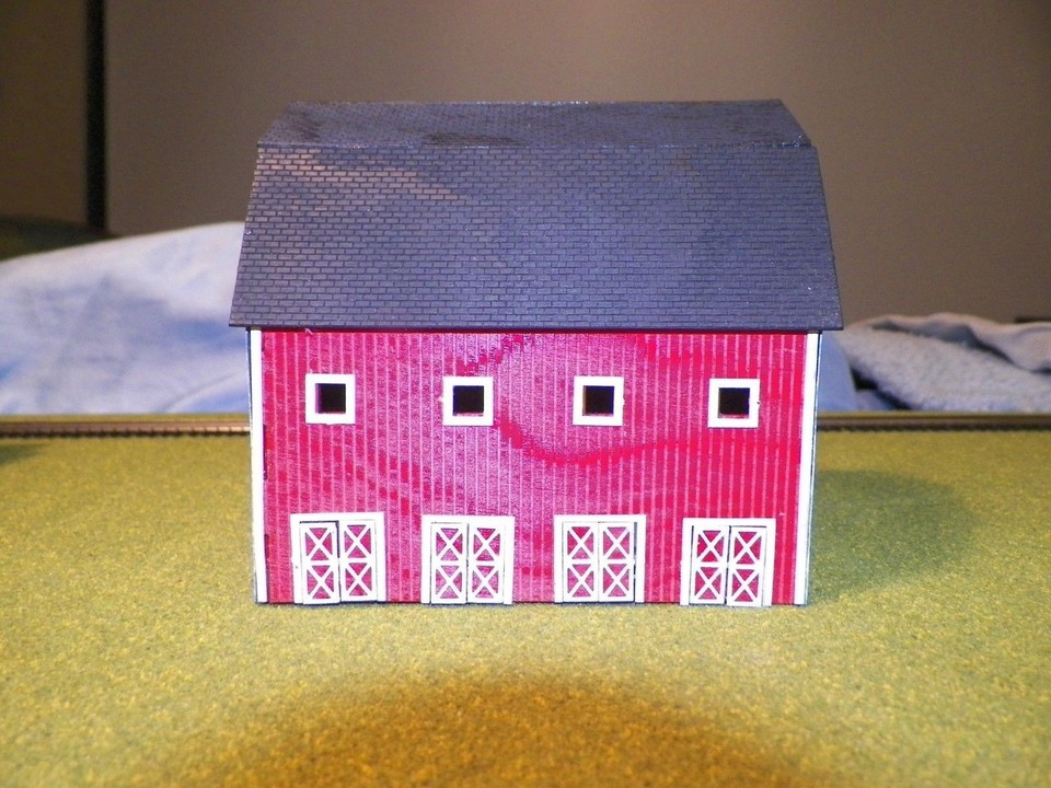 N Scale Barn Kit | eBay