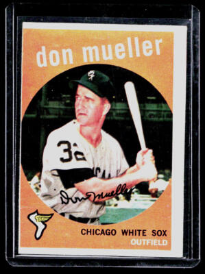 1959 Topps VERY GOOD Don Mueller #368 Chicago White Sox | eBay