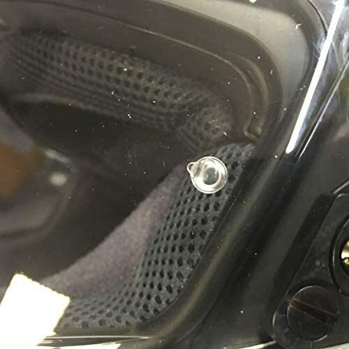 2 x Clear Genuine Replacement Spare Pinlock Visor Push Pins - 6mm | eBay