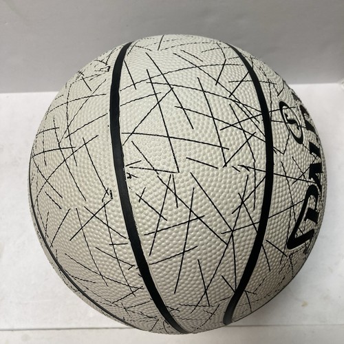 Spalding Flight Line Basketball , Size 7 White & Black Indoor/Outdoor ...