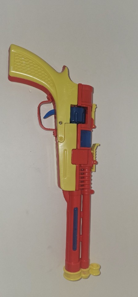 2011 Super Bang ENFORCER Toy Cap Gun LONG BARREL REVOLVER Ja-Ru USED | eBay