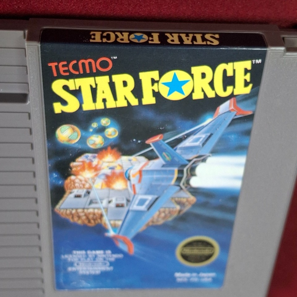 Star Force (NES) Nintendo Authentic Game Cart Cartridge USA NTSC StarForce Tecmo | eBay