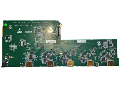 5-Port HDMI Input Board Module 4P DP-HDMI TO DP-HDMI VIDEO HPC25750 Rev ...