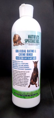 Natures's Specialties Colloidal Oatmeal Creme Rinse For Dogs & Cats ...