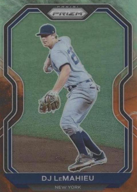 2021 Panini Prizm - D.J. LeMahieu #22 Cosmic Haze Prizm for sale online ...