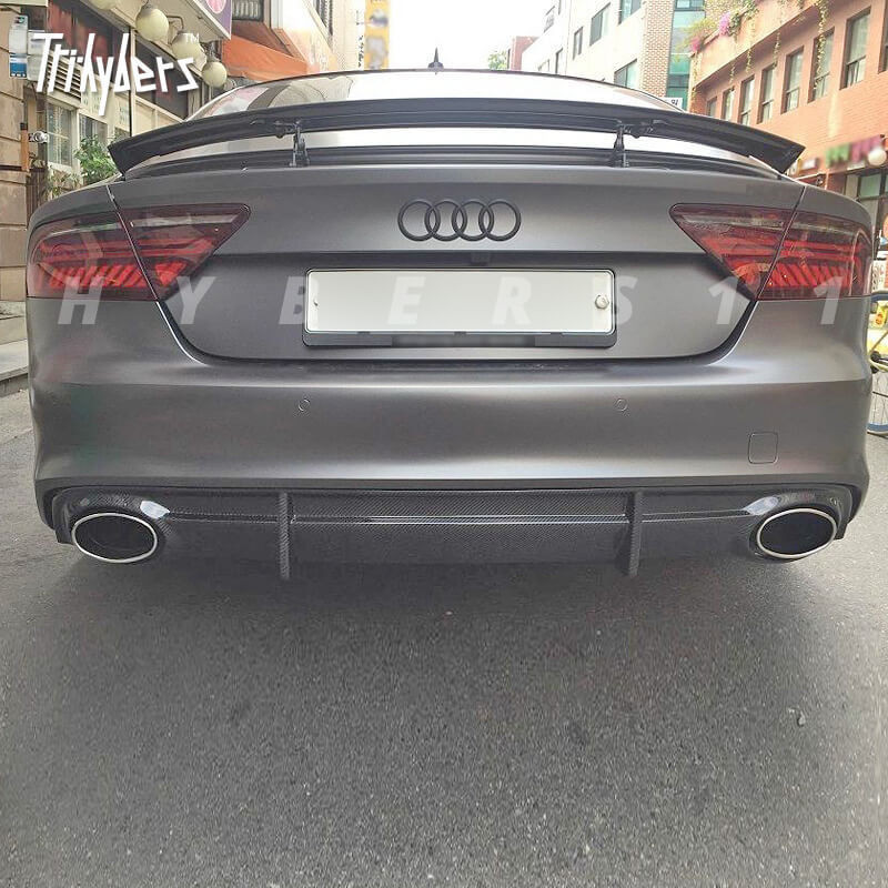 3" Inlet RS6 RS7 RS5 RS8 RS3 RS4 TT RS Style Exhaust Tips Oval Polished ...