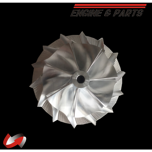 New Compressor Wheel Upgrade Turbo For Holset HX35 HX40 HE341 HY35 54 ...