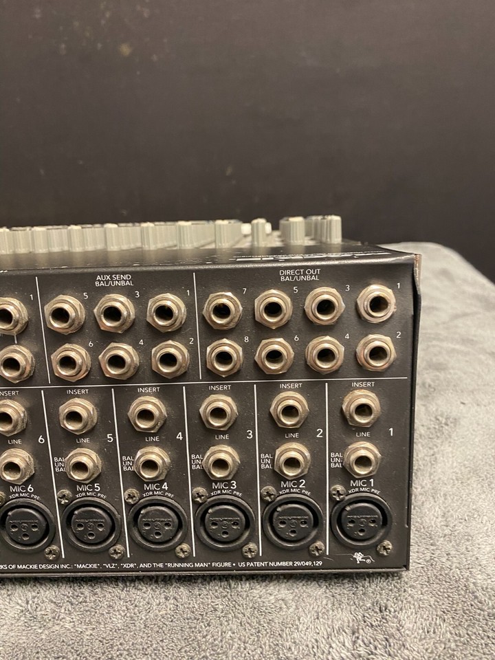 MACKIE 1604-VLZPRO 16-CHANNEL MIC/LINE MIXER Premium XDR UNTESTED FREE ...