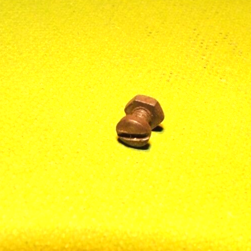 Meccano Motor Car Constructor nut and bolt, part A1077 & A1076 | eBay