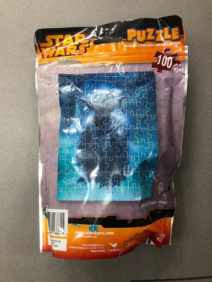 Disney Star Wars Yoda Puzzle 100 Pieces Puzzle On The Go! Resealable ...