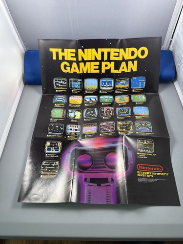 Nintendo NES 1985 Test Market ROB The Robot Black Box OEM Game Plan ...