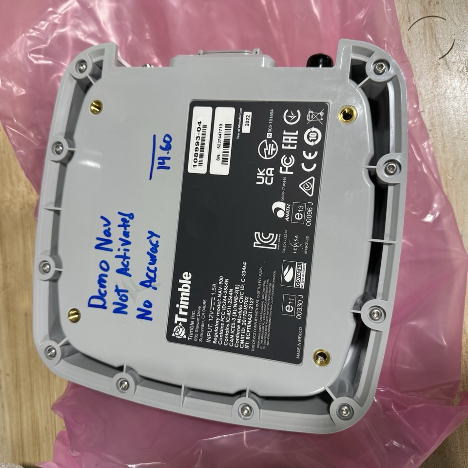 NAV900 GNSS GPS Receiver- new-in Box, Not Activated, With Cables ...