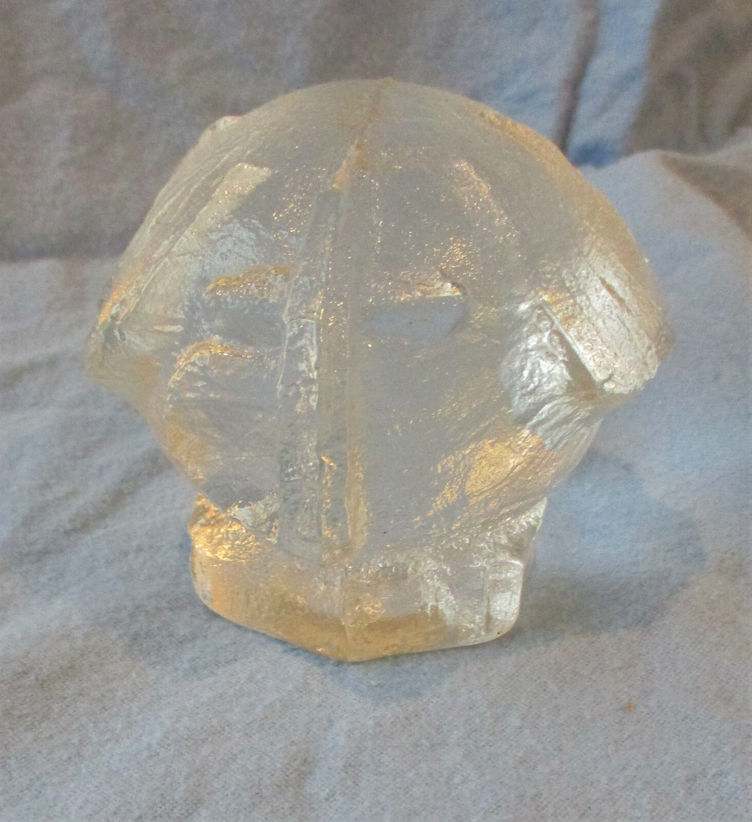 Vintage ABSTRACT GLASS ELEPHANT PAPERWEIGHT - PUKEBERG- SWEDEN | eBay