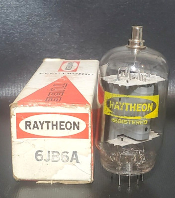 1 Raytheon 6JB6 6JB6A Vacuum Tube Tested NOS On TV -7 | eBay