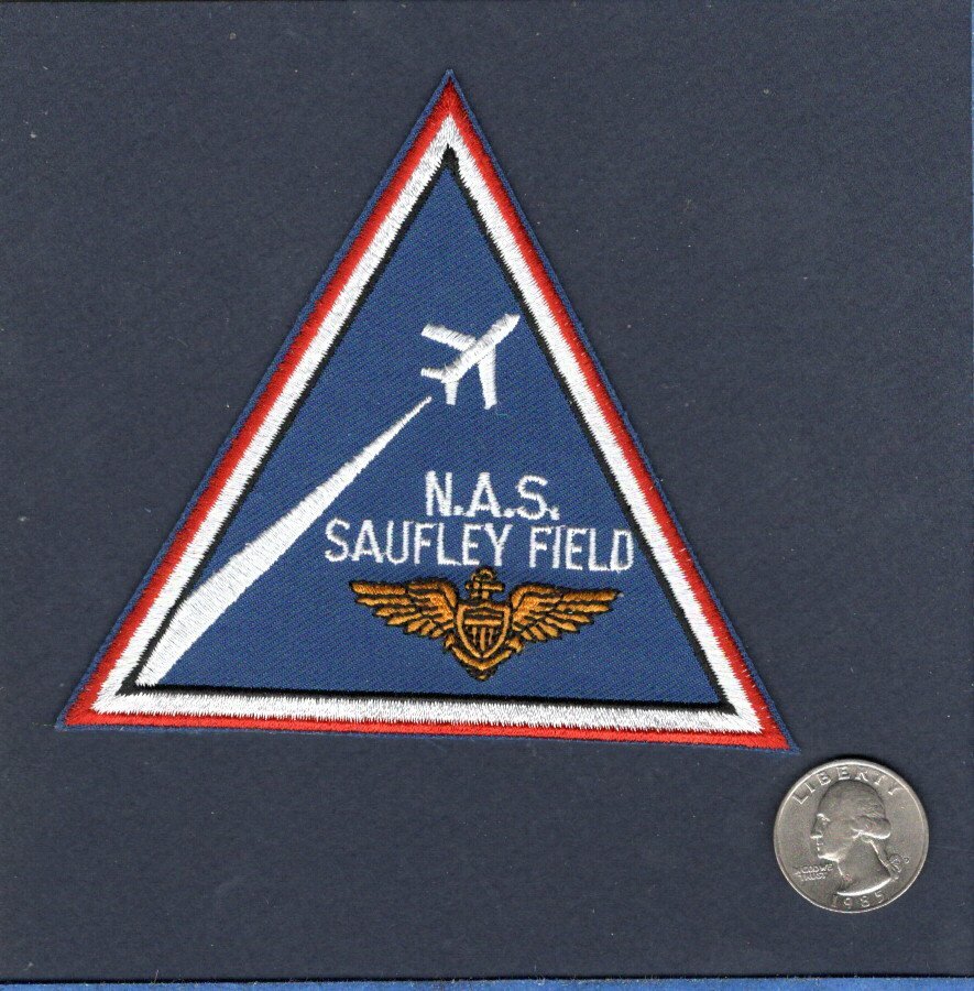 NAS Naval Air Station SAUFLEY FIELD FL US Navy Base Squadron Jacket ...