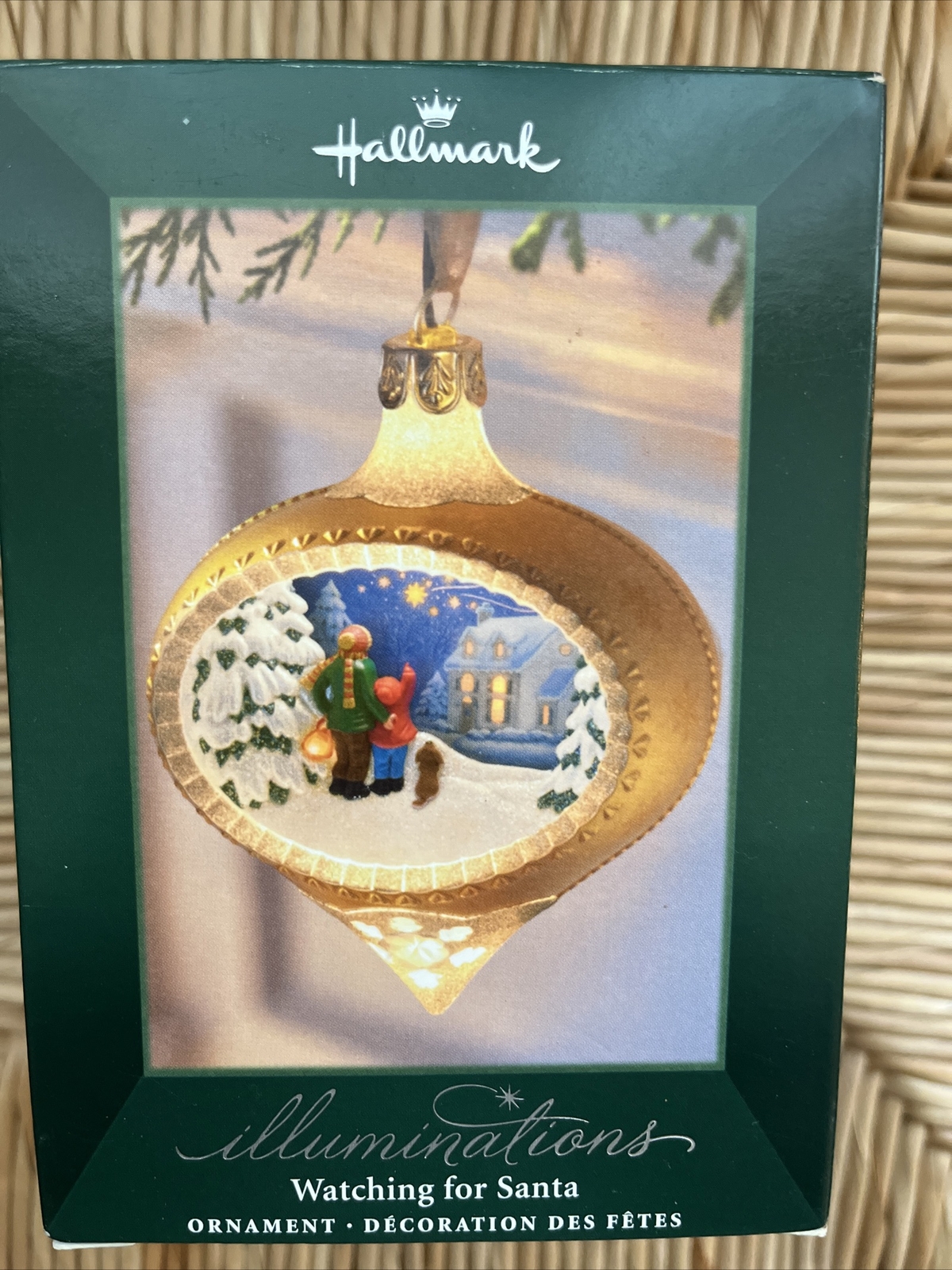 Hallmark Illuminations Ornament "Watching for Santa NIB | eBay