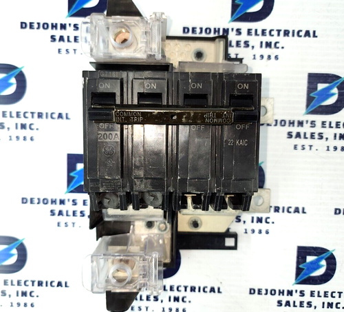 GE THQMV200 200 AMP BOLT ON MAIN BREAKER | eBay