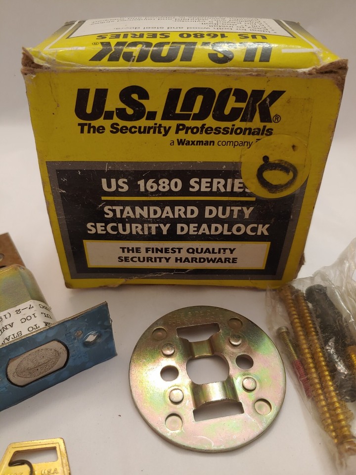 U. S. Lock USN1681D3 Standard Duty Security Deadlock | eBay