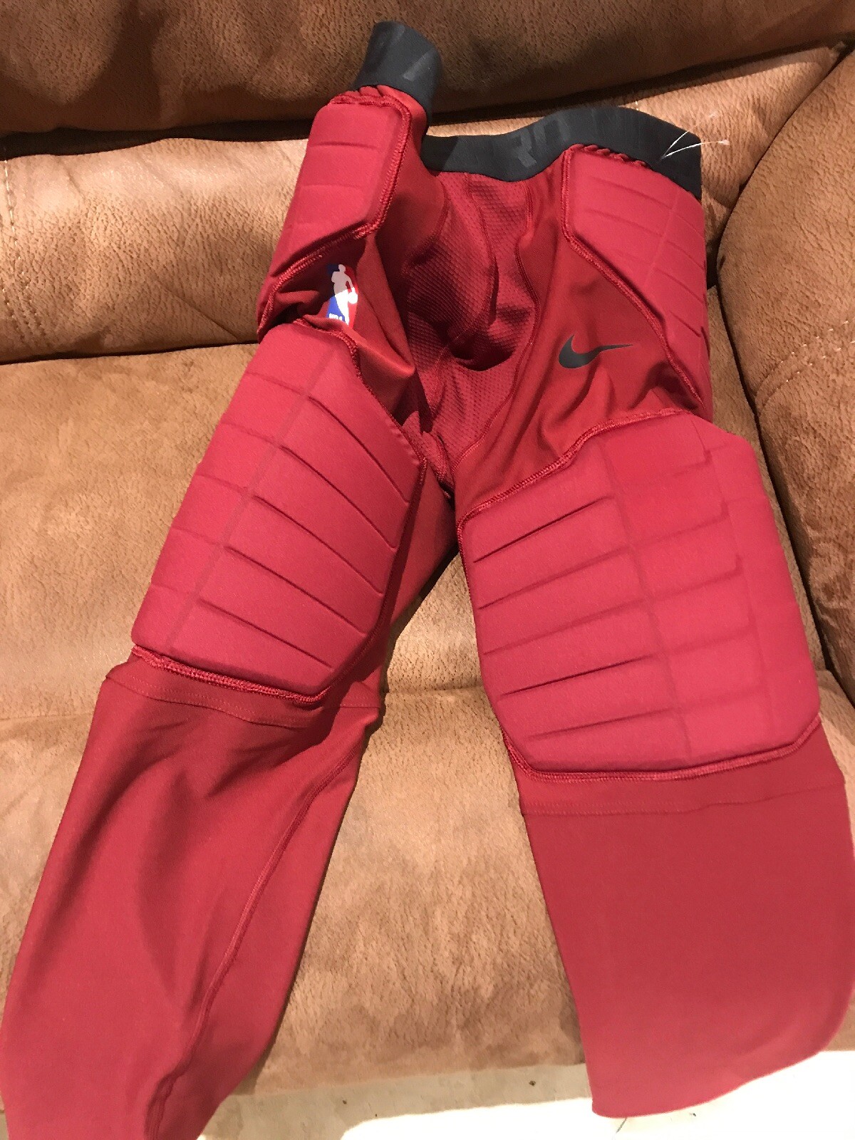 NIKE PRO CUSTOM HYPERSTRONG NBA LEBRON JAMES ATHLETE COMPRESSION PADDED ...