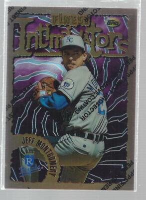 Jeff Montgomery 1996 Topps Finest Bronze Refractor Card #129 Royals | eBay