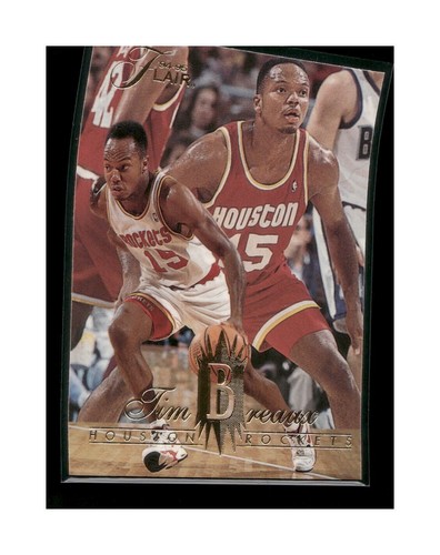 1994-95 Flair Houston Rockets Basketball Card #227 Tim Breaux | eBay