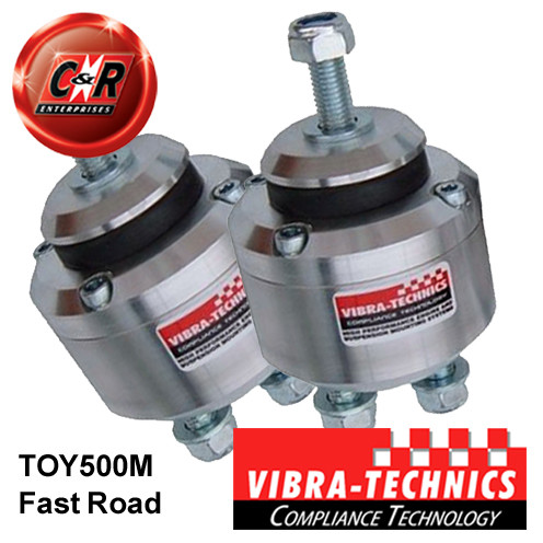 fits 2 x Altezza JXE10 (1G-FE) Vibra Technics Engine Mount F.Road ...