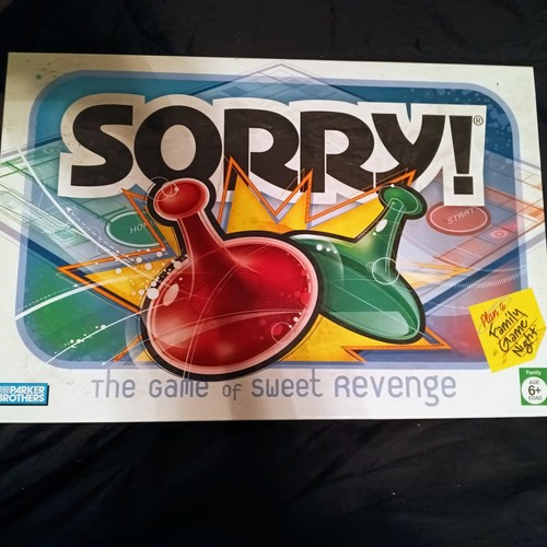 Hasbro Gaming Sorry! Parker Brothers Family Board Game for 2 to 4 ...