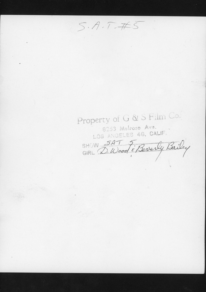 ORIGINAL 1950s BEVERLY BAILEY DORIS WOOD Cheesecake 8x10 Burlesque Pin ...