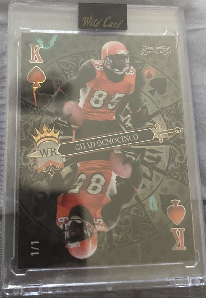 2024 Wild Card 5 Card Draw Chad Ochocinco 1/1 color match | eBay