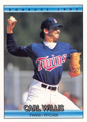 Carl Willis 1992 Donruss 665 Minnesota Twins Baseball Card | eBay