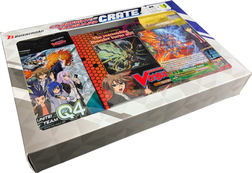 Cardfight!! Vanguard Crate Includes 1 Trial Deck 10 Booster Packs & 1 ...