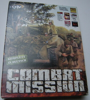 Combat Mission PC Spiel Komplett in Deutsch Panzer Kriegsspiel 3D ...