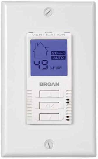 Broan VT7 Wall Control for Broan ERV and HRV Units - White | eBay