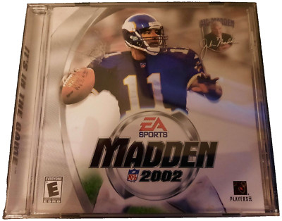 PC CD-ROM EA Sports Madden NFL Football 2002 Video Game | eBay