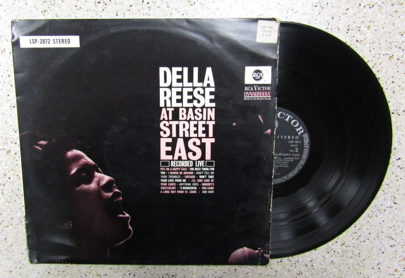 VINYL RECORD ALBUM,DELLA REESE AT BASIN STREET EAST,LSP-2872,PUT ON A ...