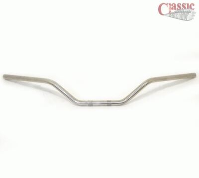 BSA / Norton Flat Tracker Style Handlebars 7/8" Stainless Steel Uk Made ...
