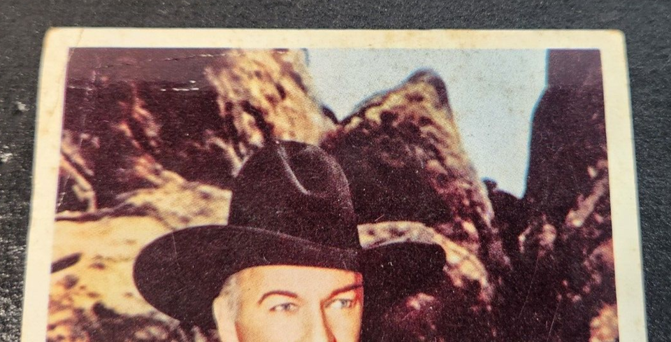 Hopalong Cassidy Bond Bread promo trading card 1950's advertising Wm ...