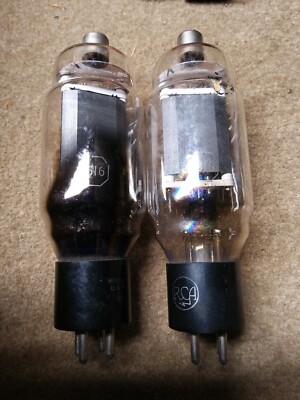 Pair of RCA 1616 Transmitting Tubes with good filaments | eBay