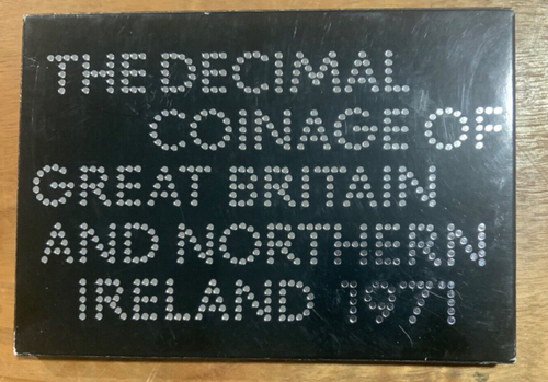 1971 THE DECIMAL COINAGE OF GREAT BRITAIN AND NORTHERN IRELAND PROOF ...