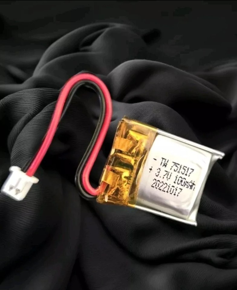 3.7V 100mAh Li-Po Battery For MINI RC Quadcopter Drone Rechargeable ...