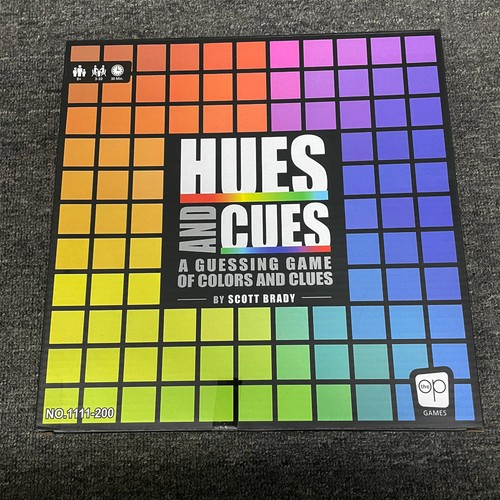 Hues and Cues Board Games Game Of Color&Clue For 3-10 Players Ages 8+ A ...