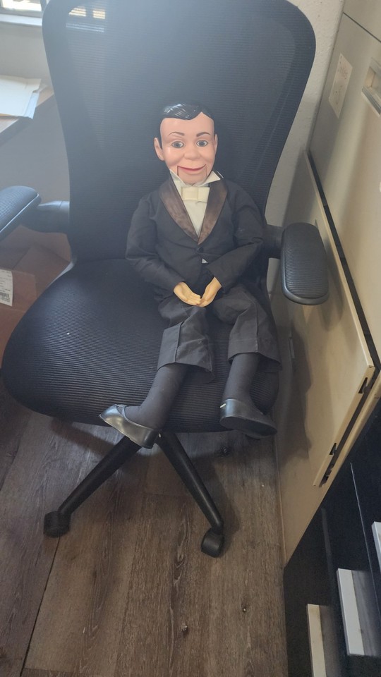 🤡 VINTAGE JURO 77 VENTRILOQUIST DUMMY DOLL PUPPET CHARLIE MCCARTHY ...