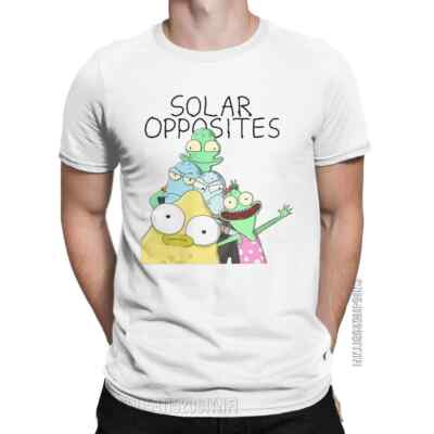 Awesome Solar Opposites T-Shirt Men Crewneck 100% Cotton T Shirts Pupa ...