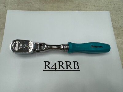 Snap-on Tools USA NEW 3/8" Drive RARE TEAL HARD Grip Flex Ratchet ...
