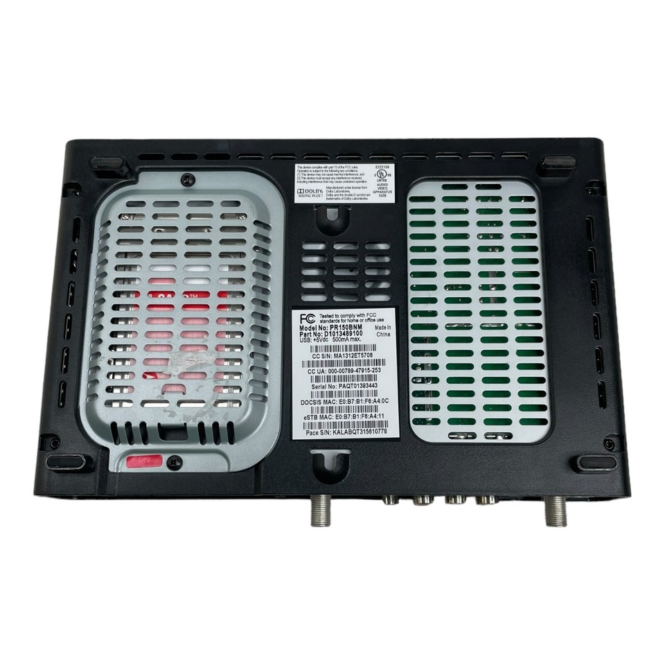 Xfinity Comcast Cable Box Only PR150BNM | eBay